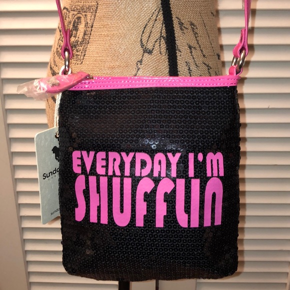Sundae Sky | Bags | Sale 45 Nwt Sundae Sky Black Sequin Crossbody Bag ...